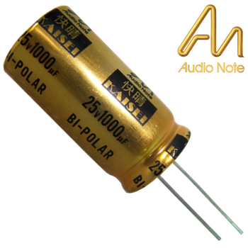 CAP-100-R-1000U-25V-NP: 1000uF 25Vdc Audio Note Kaisei NON-POLAR ...