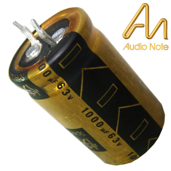 CAP-100-R-1000U-63V: 1000uF 63Vdc Audio Note Kaisei POLAR Electrolytic ...