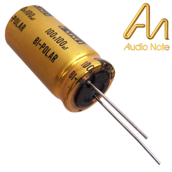 CAP-100-R-100U-100V-NP: 100uF 100Vdc Audio Note Kaisei NON-POLAR ...