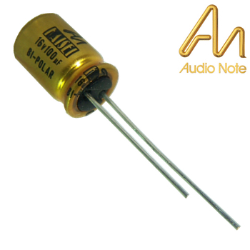 CAP-100-R-100U-16V-NP: 100uF 16Vdc Audio Note Kaisei NON-POLAR ...