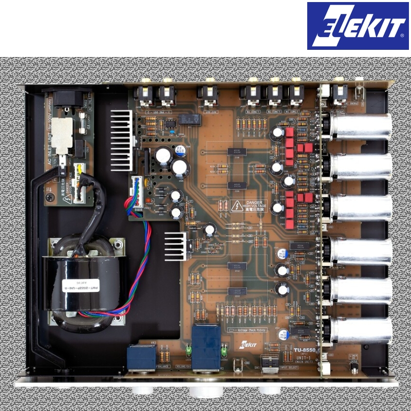 Elekit TU-8550 Tube Pre-amplifier Kit with Phono Stage | HIFICollective