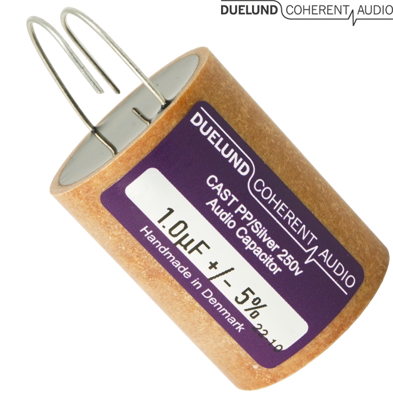 Duelund CAST PP & PP/Silver Hybrid Polypropylene Capacitors 250Vdc ...