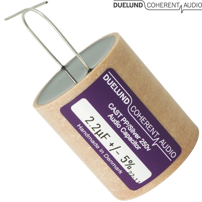 Duelund CAST PP & PP/Silver Hybrid Polypropylene Capacitors 250Vdc ...