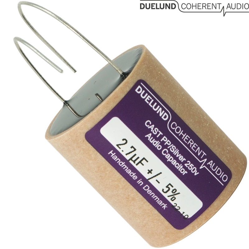 Duelund CAST PP & PP/Silver Hybrid Polypropylene Capacitors 250Vdc ...