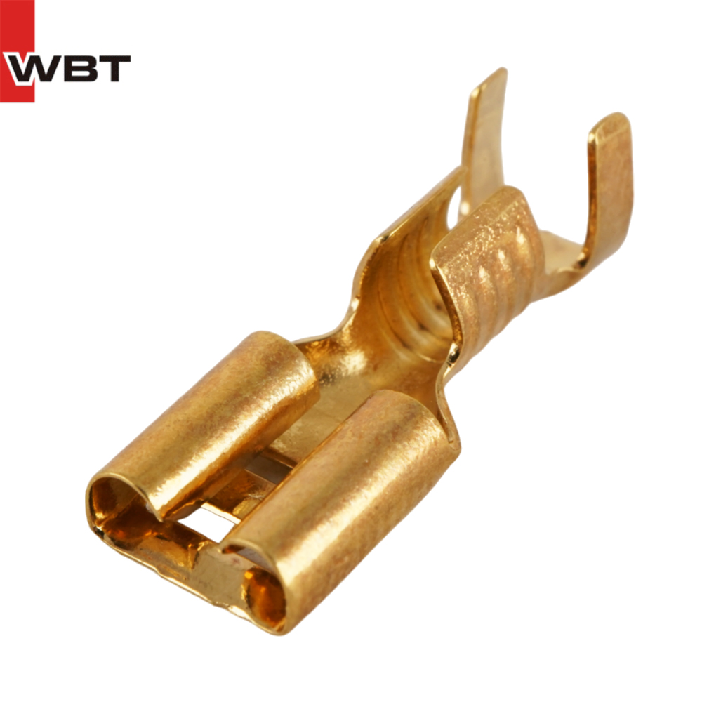 WBT-0657: Flat push-on cable shoe 2.8mm (pair) | HIFICollective