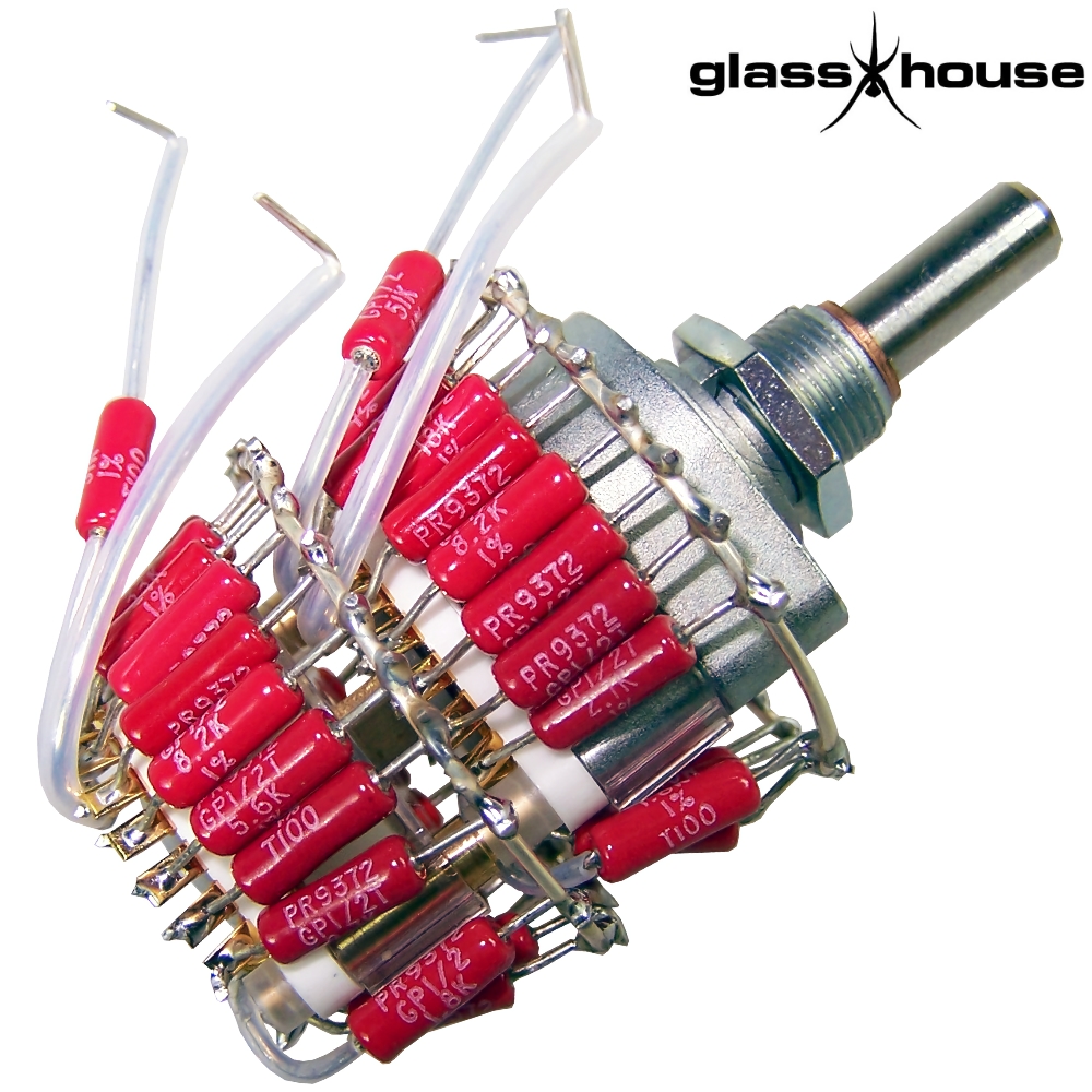 Glasshouse / Elma 2-pole 24-way switch / Stereo Stepped Attenuator ...