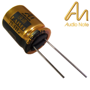 CAP-100-R-680U-25V: 680uF 25Vdc Audio Note Kaisei POLAR Electrolytic ...