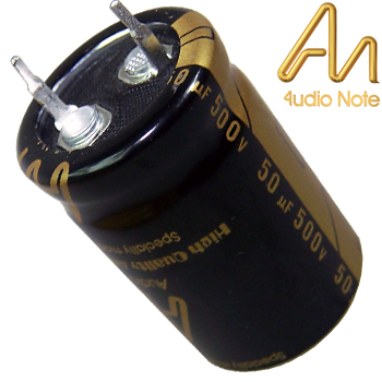 CAP-100-STDR-50U-500V: 50uF 500Vdc Audio Note Standard Electrolytic ...