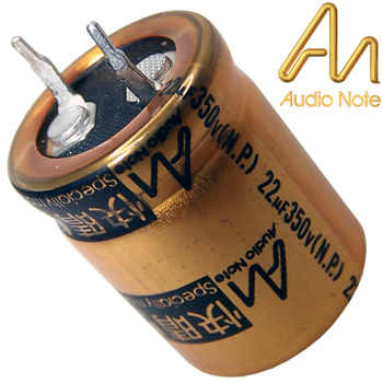 CAP-100-R-22U-350V-NP: 22uF 350Vdc Audio Note Kaisei NON-POLAR ...