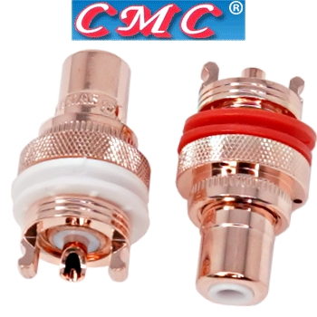 CMC-805-2.5CUR Copper RCA socket (pair) | HIFICollective