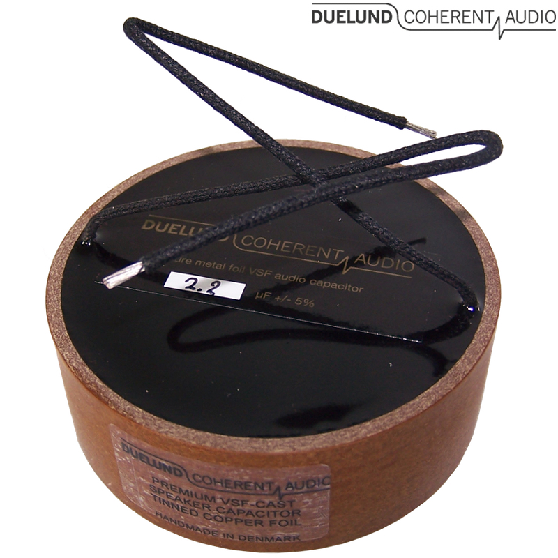 Duelund CAST PIO Tinned Copper Capacitors 100Vdc | HIFICollective