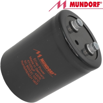 ESC80-47000: 47000uF 80Vdc Mundorf ECap Electrolytic Power Capacitor ...