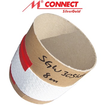 SGW305YE: Mundorf wire, 3x0.5mm 99% silver / 1% gold twist cable ...